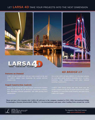 LARSA, Inc. Publications - Advanced Structural Analysis and Design for ...